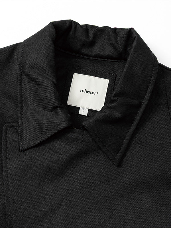 rehacer レアセル Slant Twill Mods Coat - BLACK - – ADONUST MUSEUM